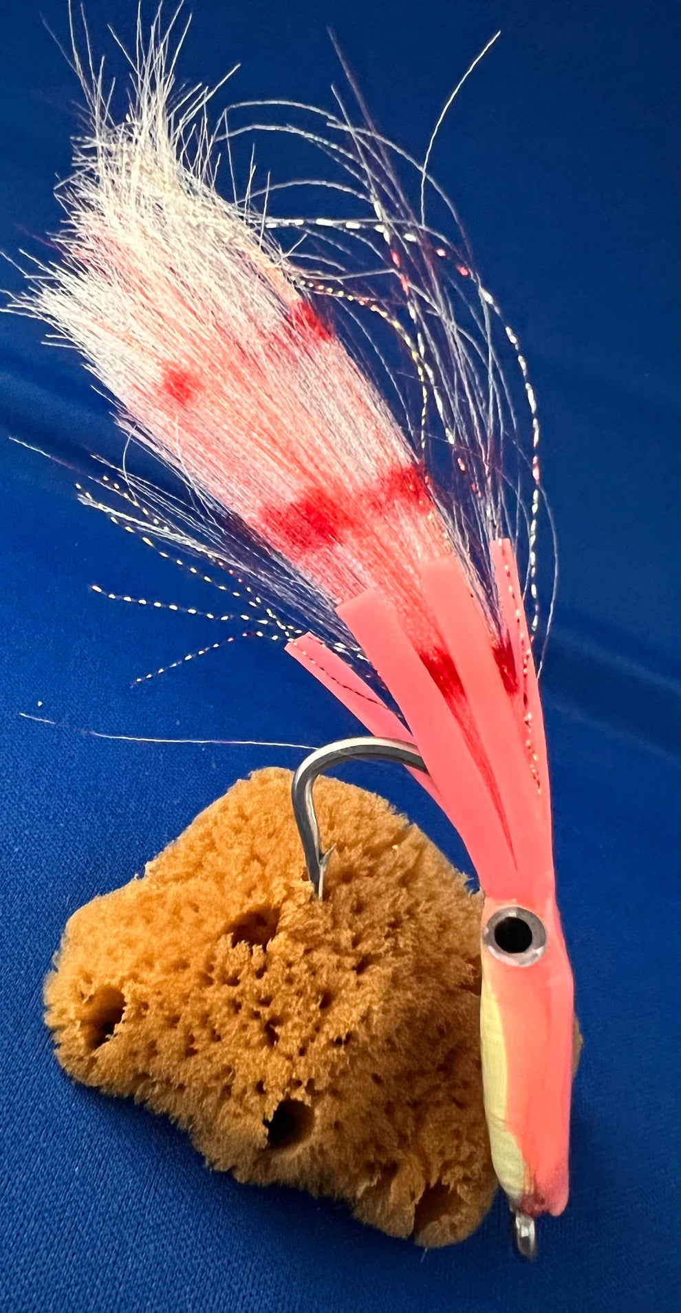 5/0 Glow in the Dark Squid Fly – Lingcodjigs.com