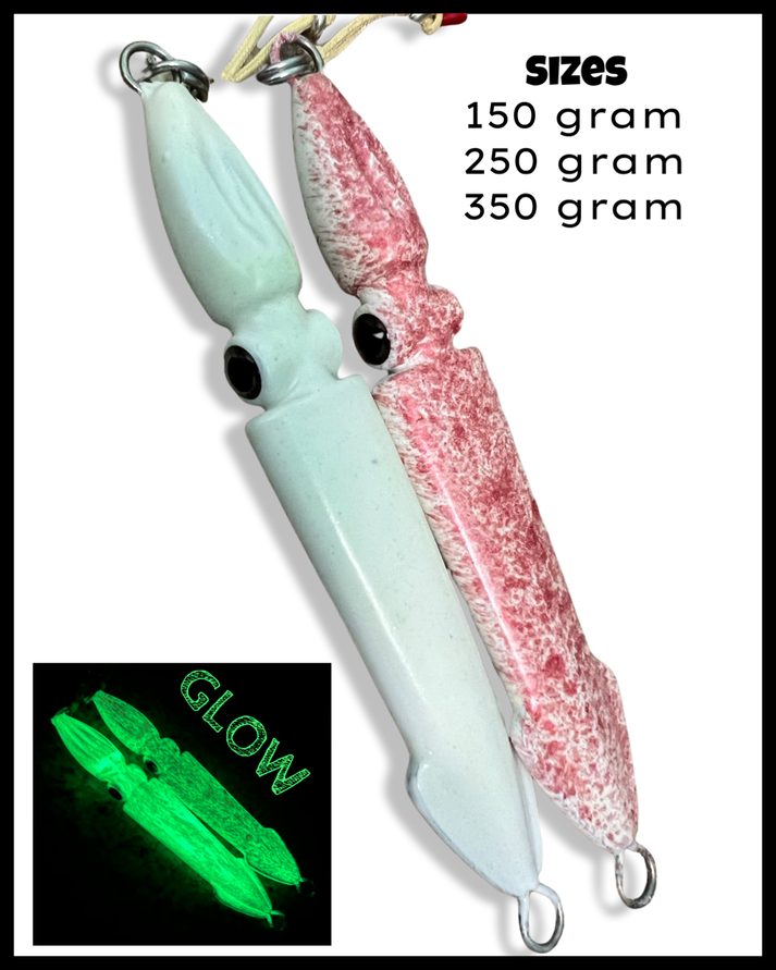 Jigging Squids Super Glow – Lingcodjigs.com